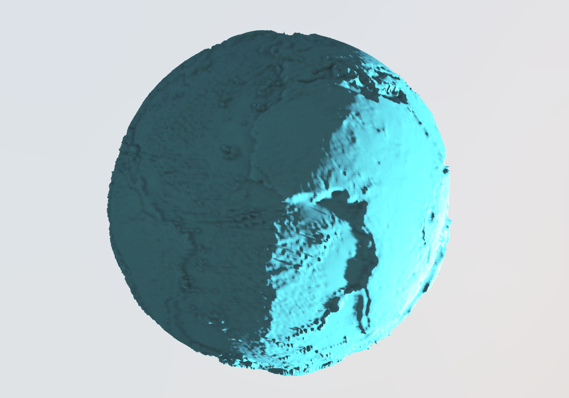 3D地球开源图表组件-山海鲸